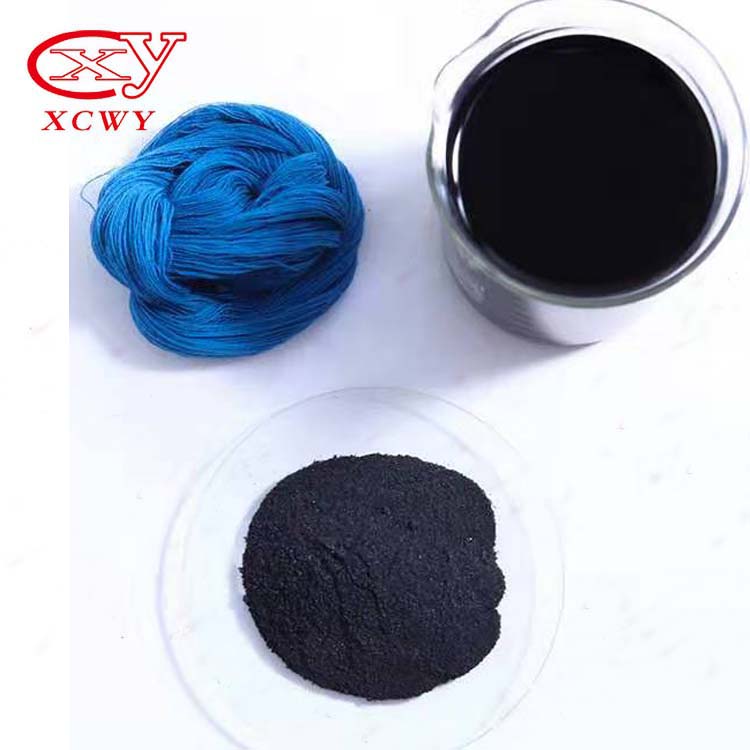 Direct blue dyes for cotton
